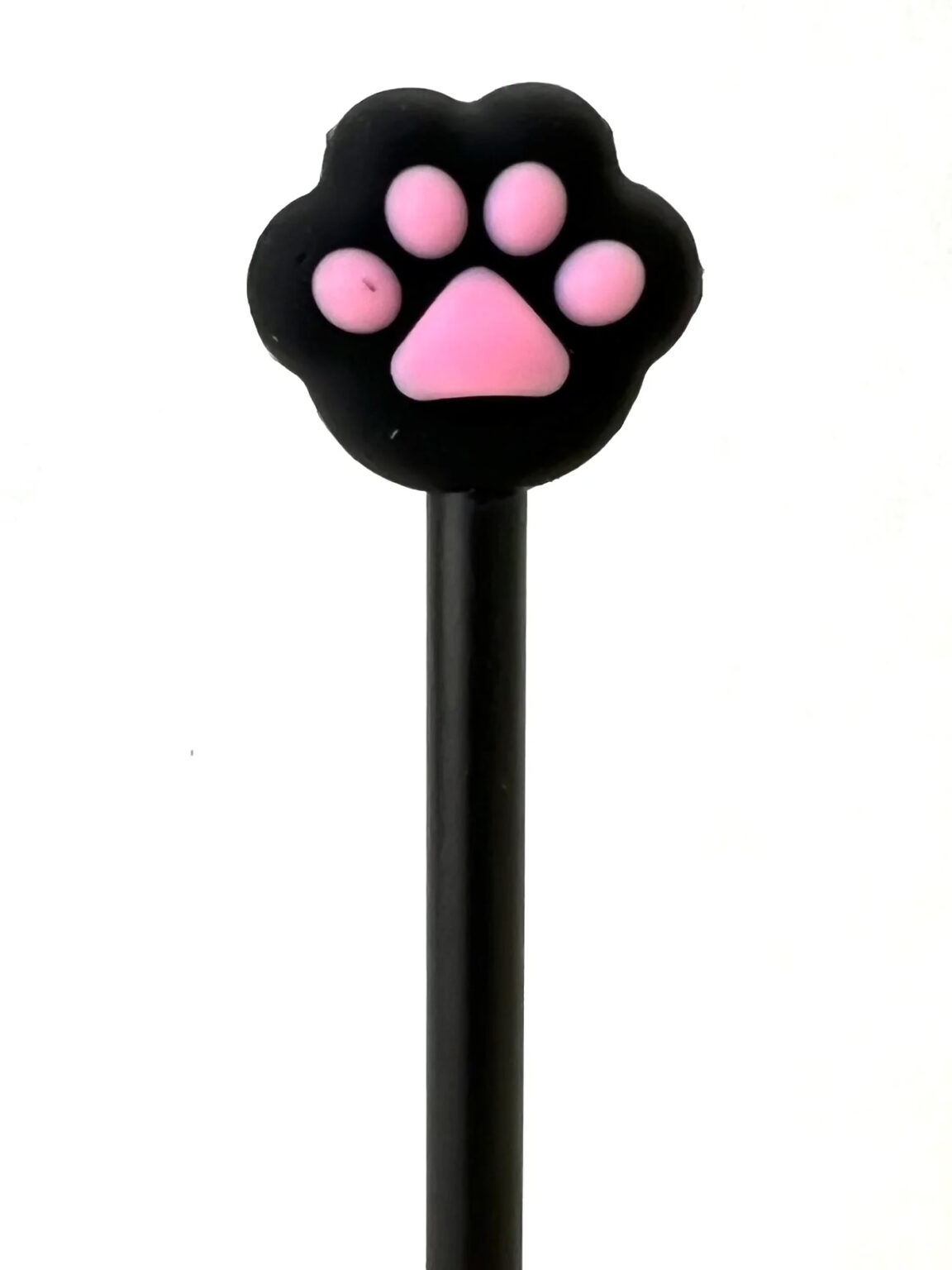 Cat Paw Gel Pen | Single Pen, Black Ink - Iron Leaf Press